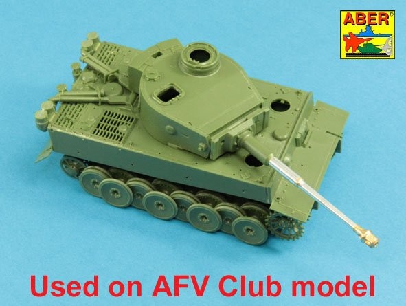 German 88 mm KwK 36 L/56 Tiger I Early Barrel • Aber