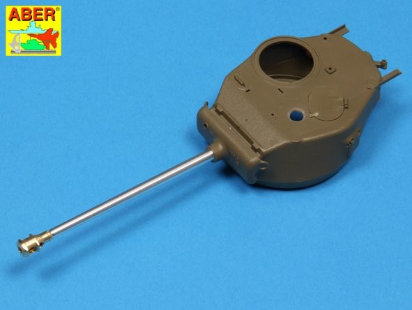 U.S 76 mm M1A2 barrel with muzzle brake for Sherman M4 series tanks ...