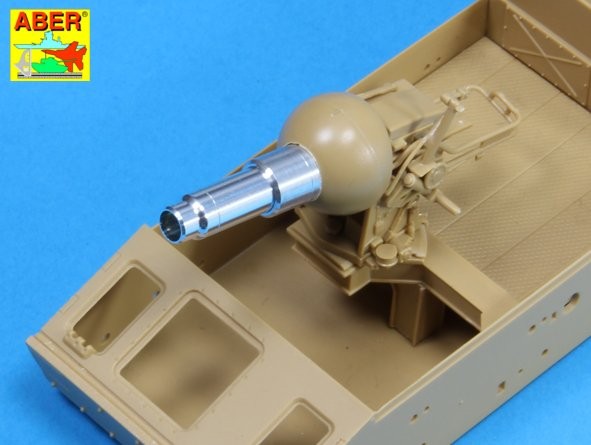 German 15cm StuH 43 Barrel for Stu.Pz. IV BRUMBAR Early • Aber