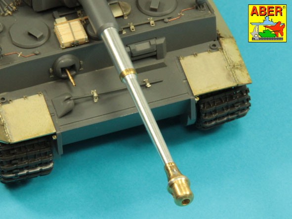 German 88mm KwK 36 L/56 Tiger I (early model) • Aber