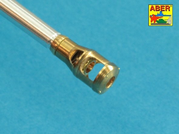 U.S 76 mm M1A2 barrel with muzzle brake for Sherman M4 series tanks ...