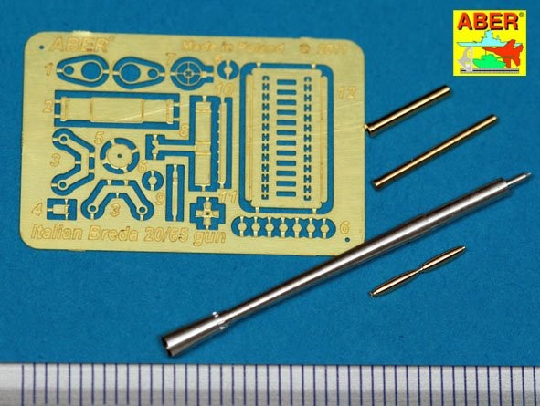 Barrel for Italian Breda 20mm L/65 automatic gun • Aber