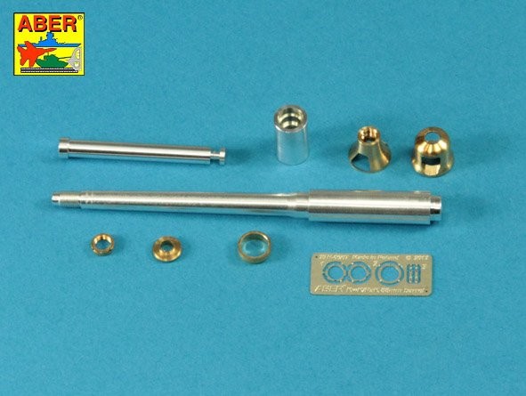 88mm KwK36/L56 barrel for Tiger I Ausf. E - with early muzzle brake 1/ ...